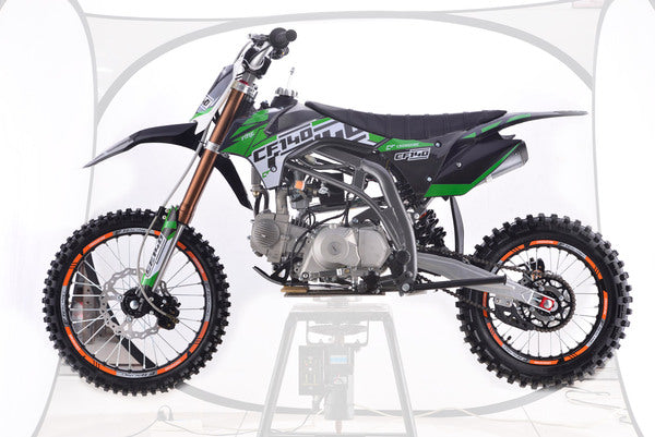 Crossfire CF140 Dirtbike Motorbike - Green – Extreme Outdoors Australia